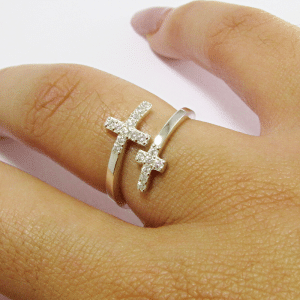 Double Cross Ring - Beautiful Selection
